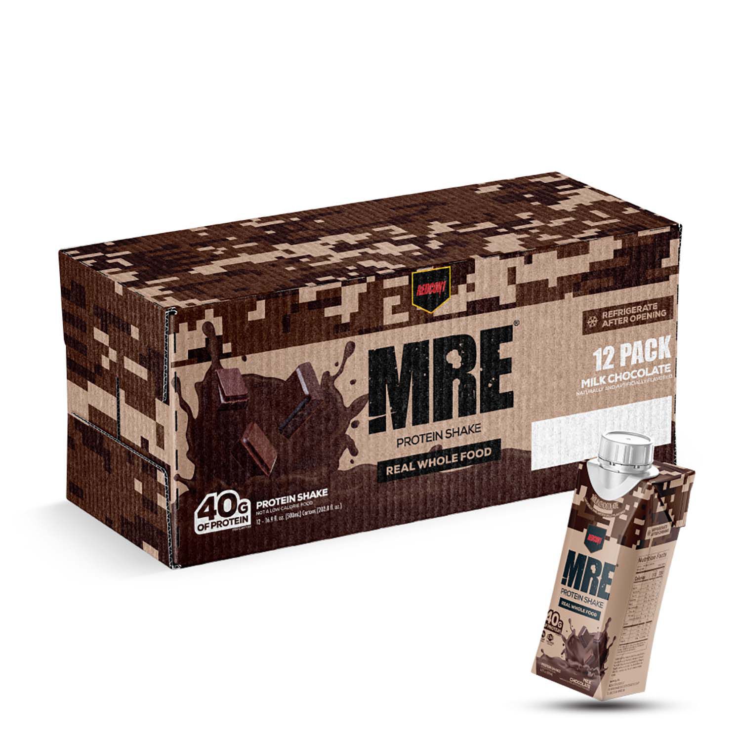 REDCON1 MRE Protein Shake Real Whole Food | GNC